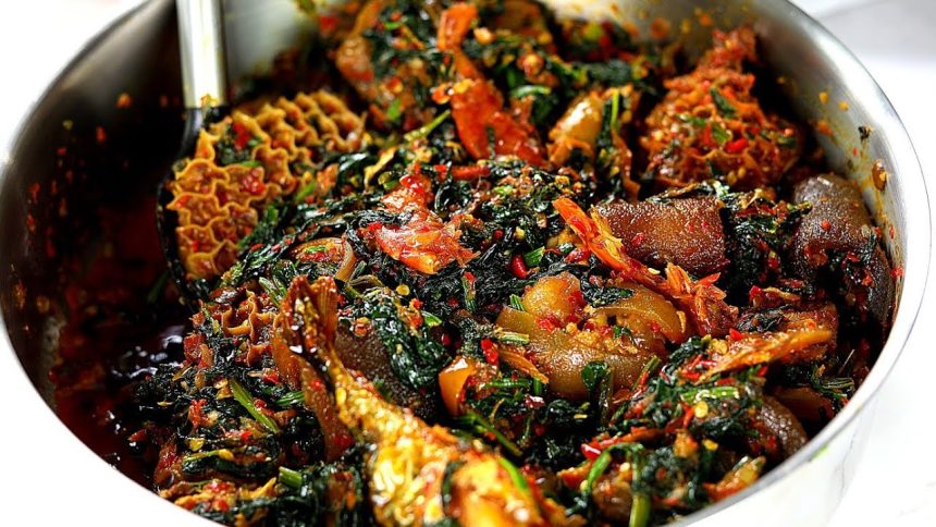 Efo Riro: Yoruba Spinach Stew of Nigeria – Nigeria 234